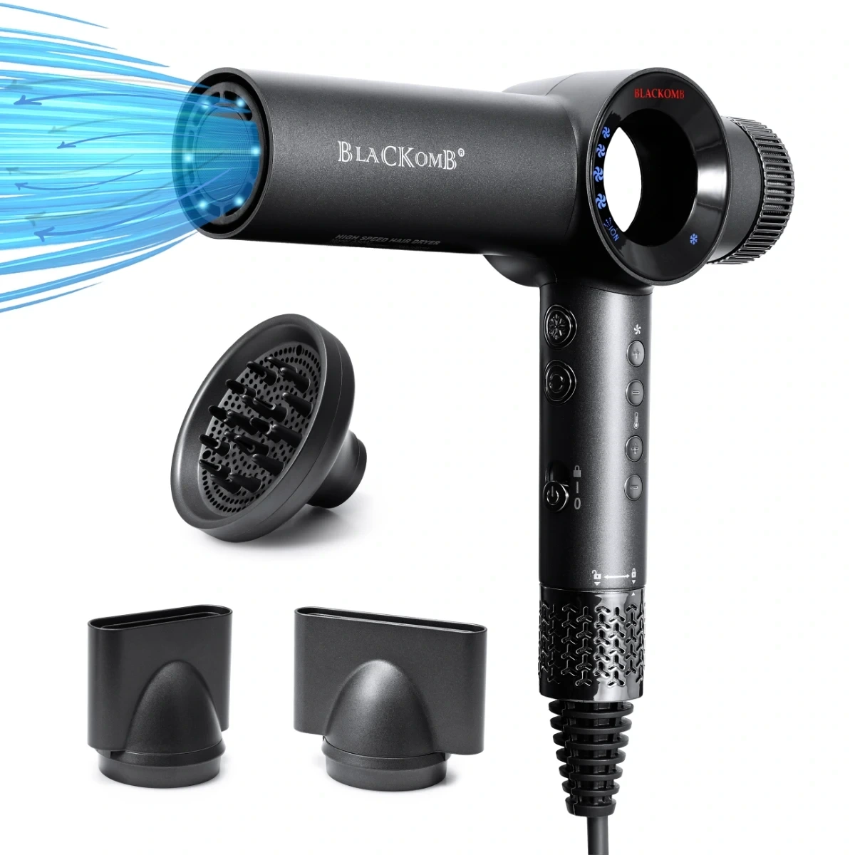 Suszarka Do Włosów Z Jonizacją Dyfuzorem Koncentratorami Lekka Cicha ...